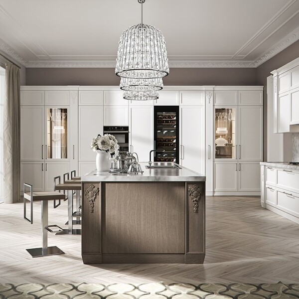 Maya | Classic handcrafted wooden kitchen | Old Line Arredamenti